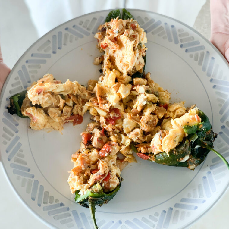 Chicken and Eggs Breakfast Scramble - Tiffany Blackmon