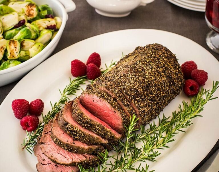 Easy Beef Tenderloin for the Holidays - Tiffany Blackmon