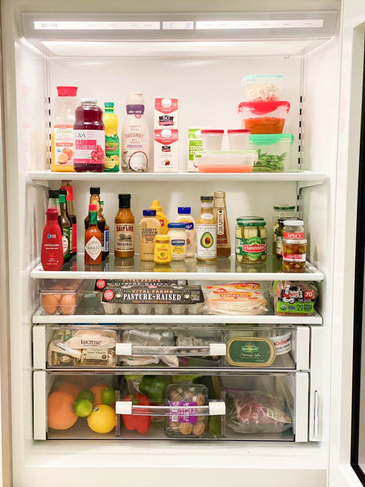 A Clean + Organized Refrigerator - Tiffany Blackmon