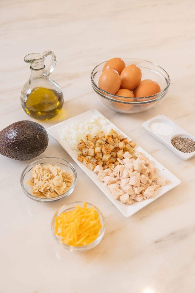 Chicken and Eggs Breakfast Scramble - Tiffany Blackmon