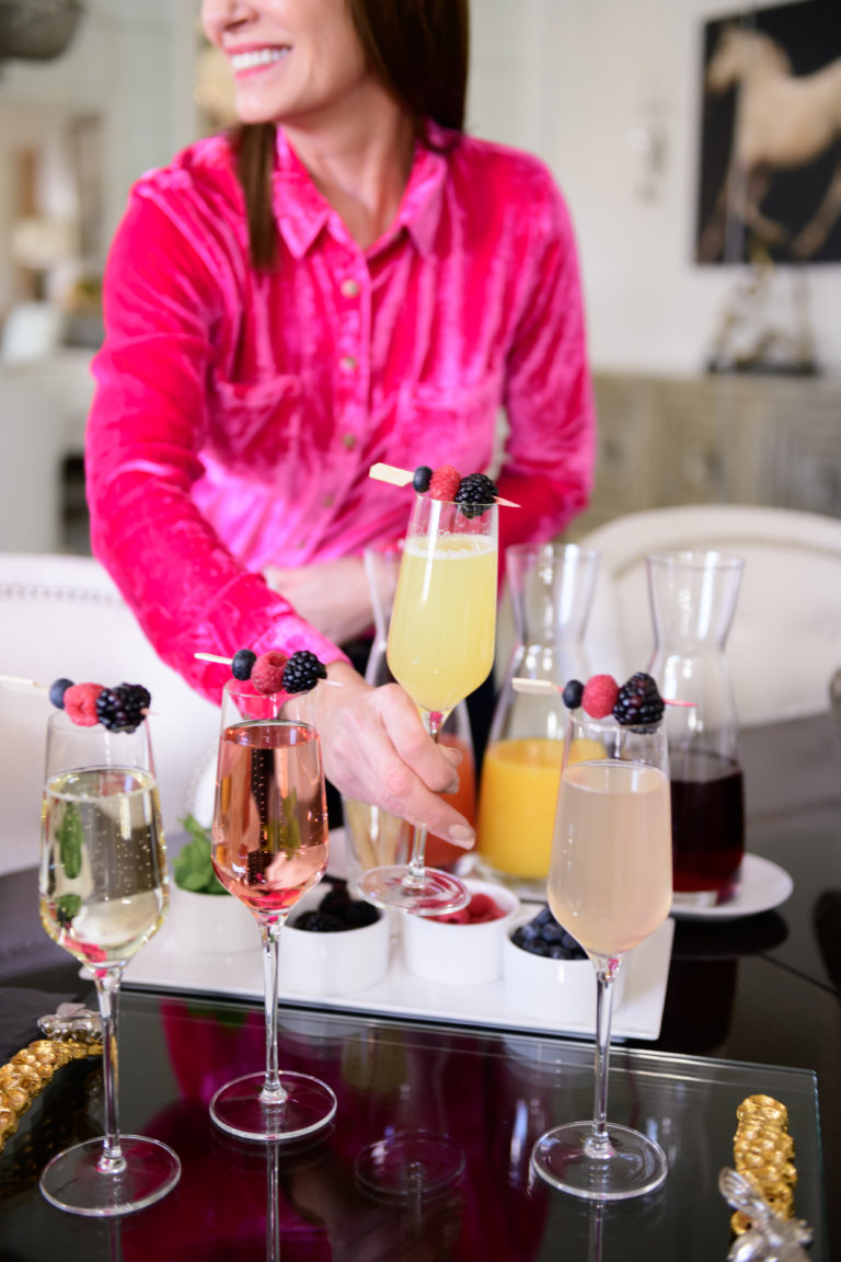 How-To | The Perfect Mimosa Bar - Tiffany Blackmon